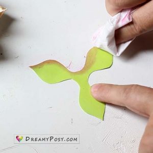 How to make paper succulent, free PDF and SVG template