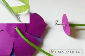 Free paper flower templates, PDF, SVG, PNG files, with super easy tutorial