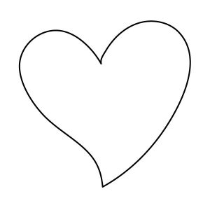 50+ free printable heart templates, JPEG and SVG, re-sizable.