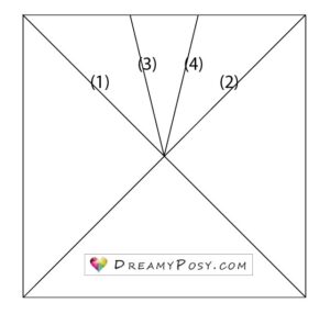 Easy 3D snowflake template and tutorial, giant and small sizes