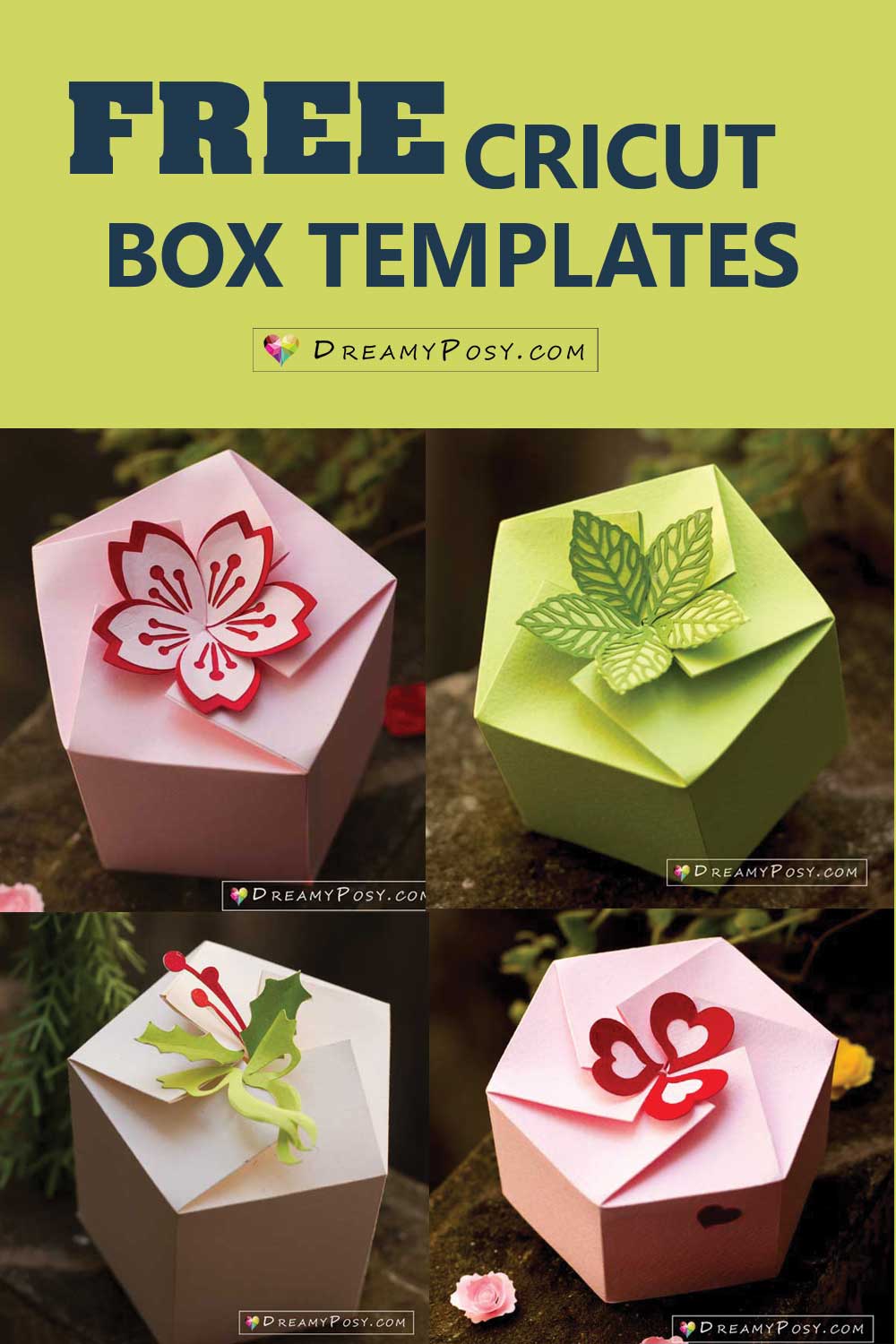 Paper box template collection with step by step tutorial