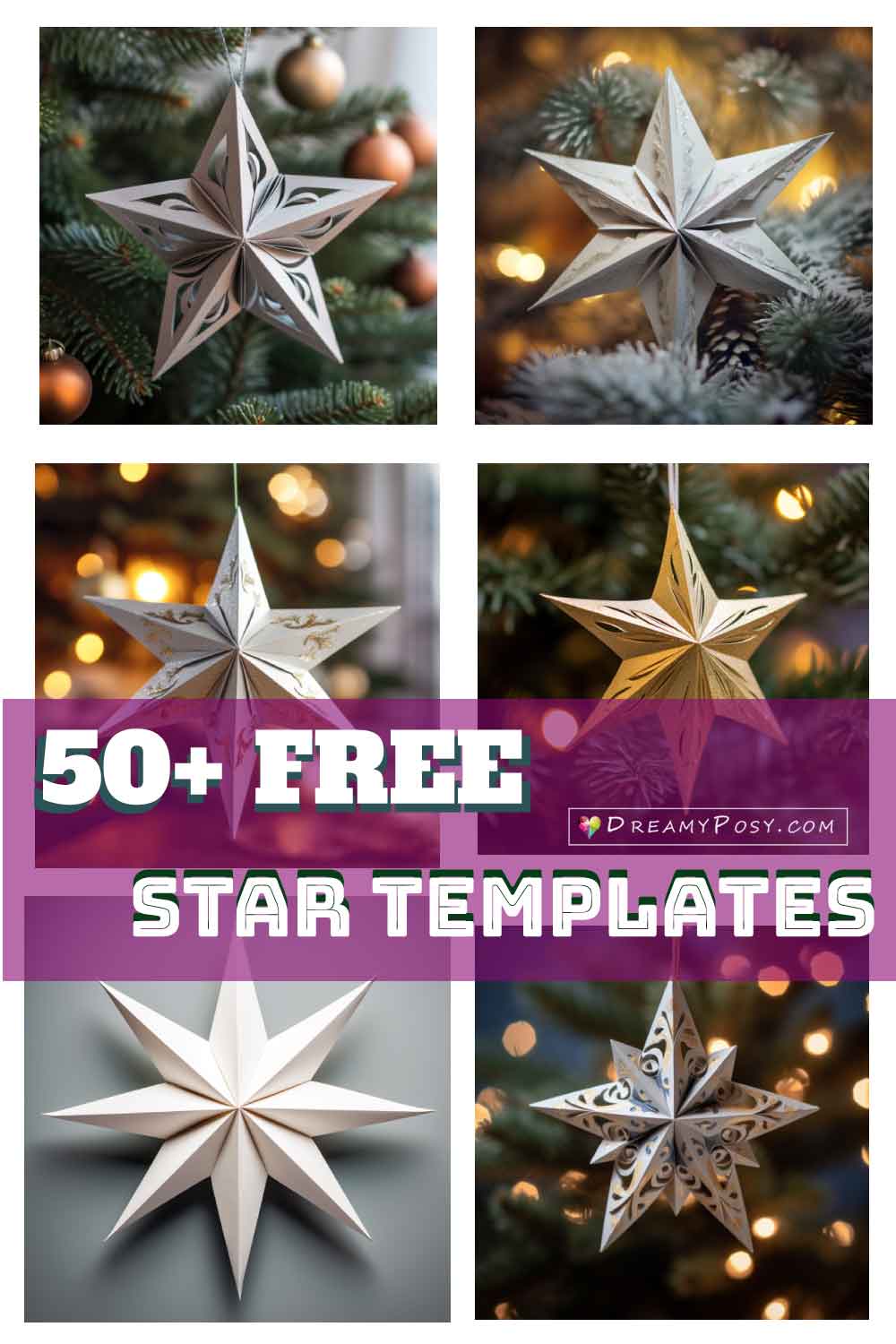 Best collection of free star printable templates, SVG|PDF